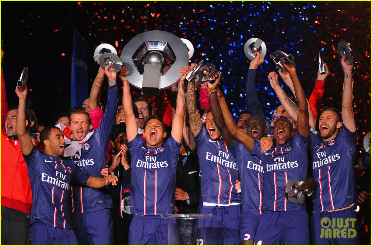 David Beckham Celebrates Last Soccer Game with Family!: Photo 2873284 ...