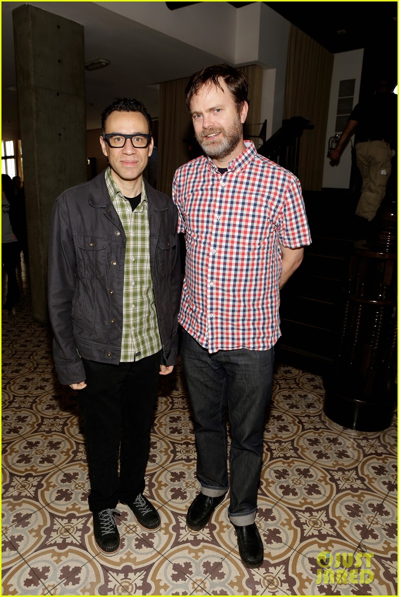 Don Cheadle & Adam Scott: Comedy Actors at Variety Studio!: Photo ...