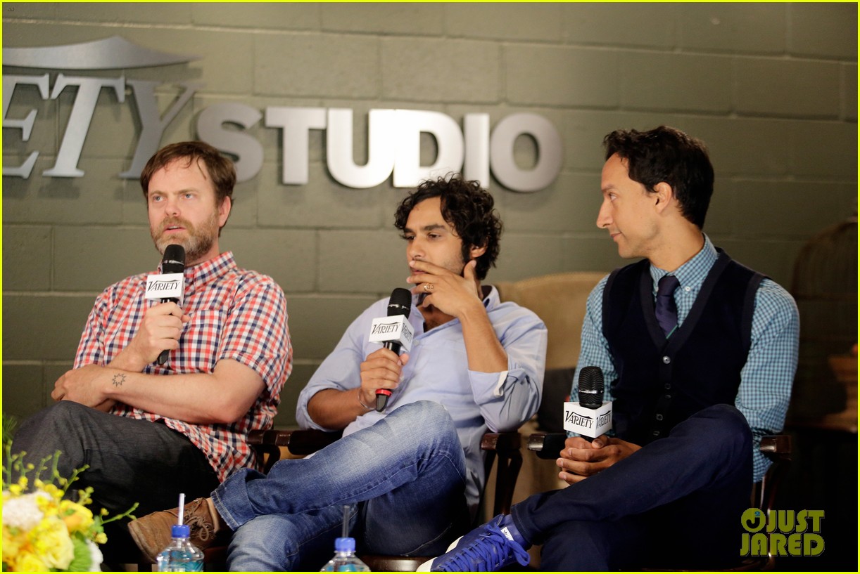 Don Cheadle & Adam Scott: Comedy Actors at Variety Studio!: Photo ...