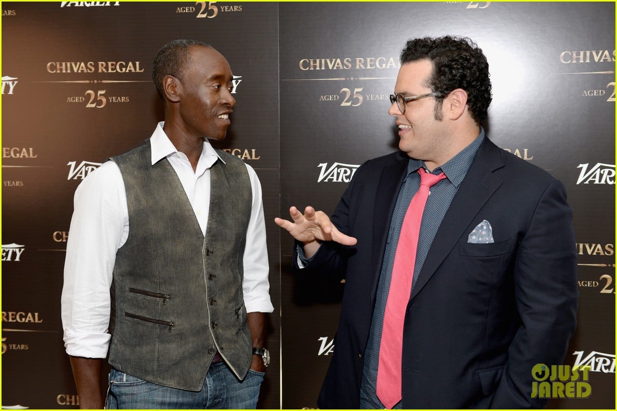 Don Cheadle & Adam Scott: Comedy Actors at Variety Studio!: Photo ...