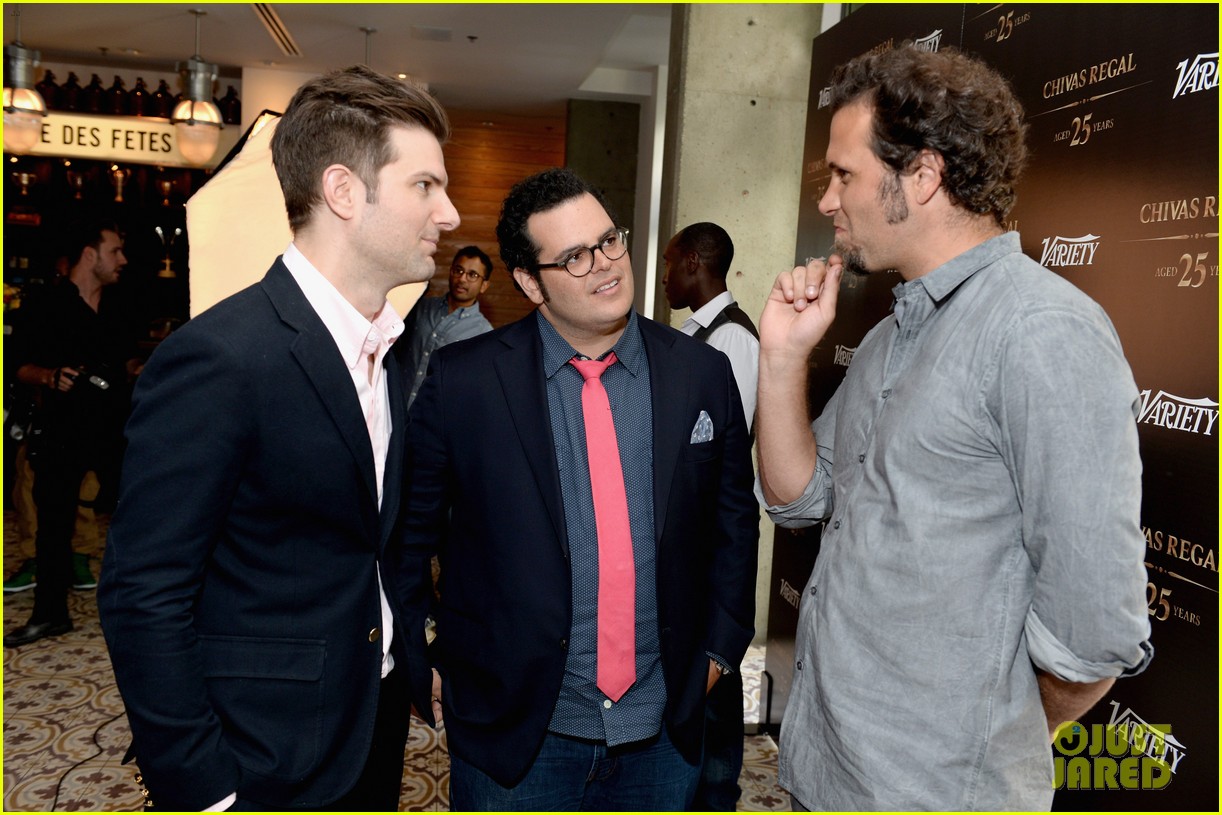 Don Cheadle & Adam Scott: Comedy Actors at Variety Studio!: Photo ...