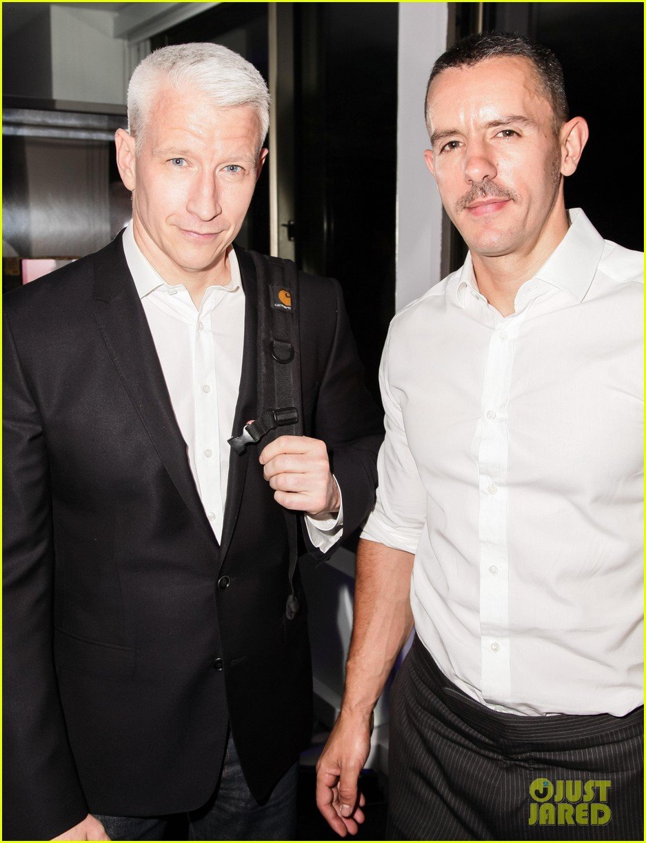 Anderson Cooper & Benjamin Maisani: 'Macbeth' Dinner Duo!: Photo ...