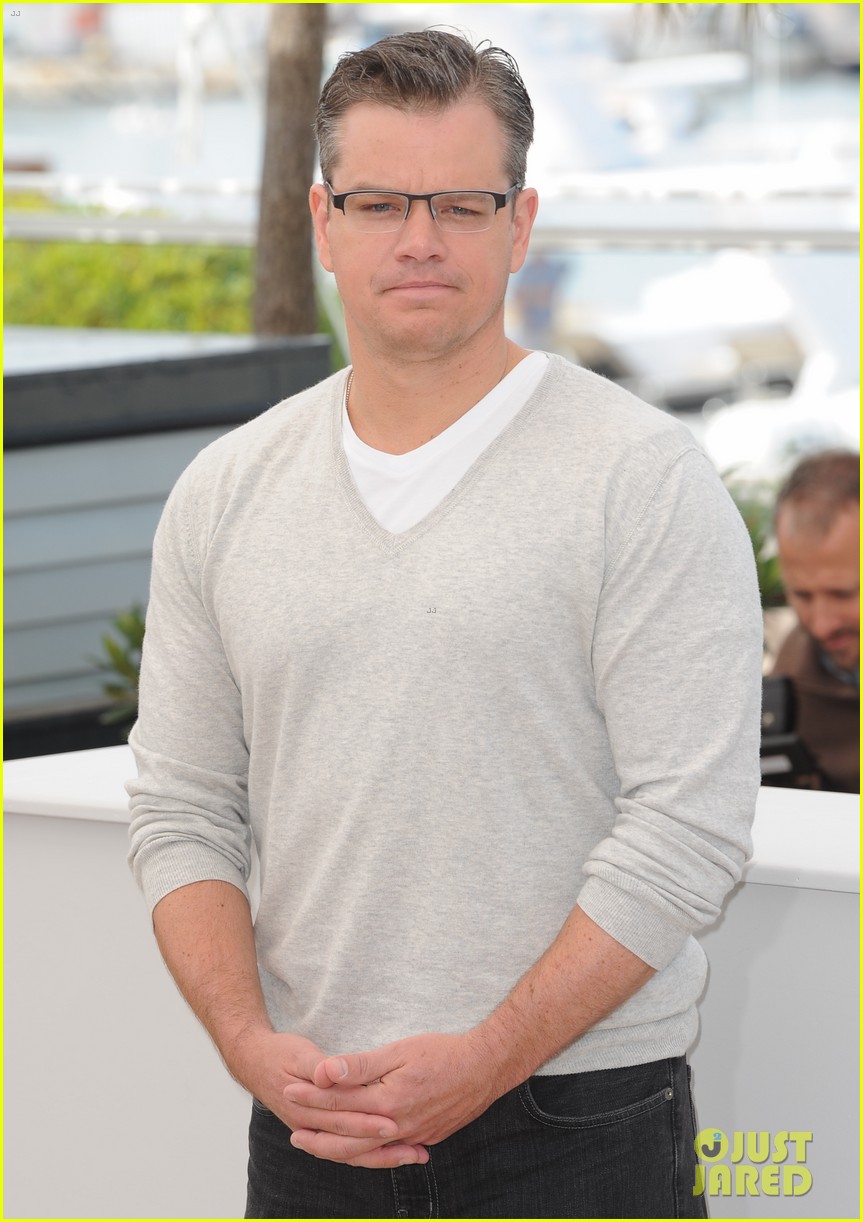 Matt Damon & Michael Douglas: Cannes 'Behind The Candelabra' Photo Call ...