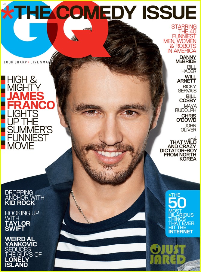 James Franco Covers 'GQ' Magazine's Comedy Issue June 2013!: Photo ...