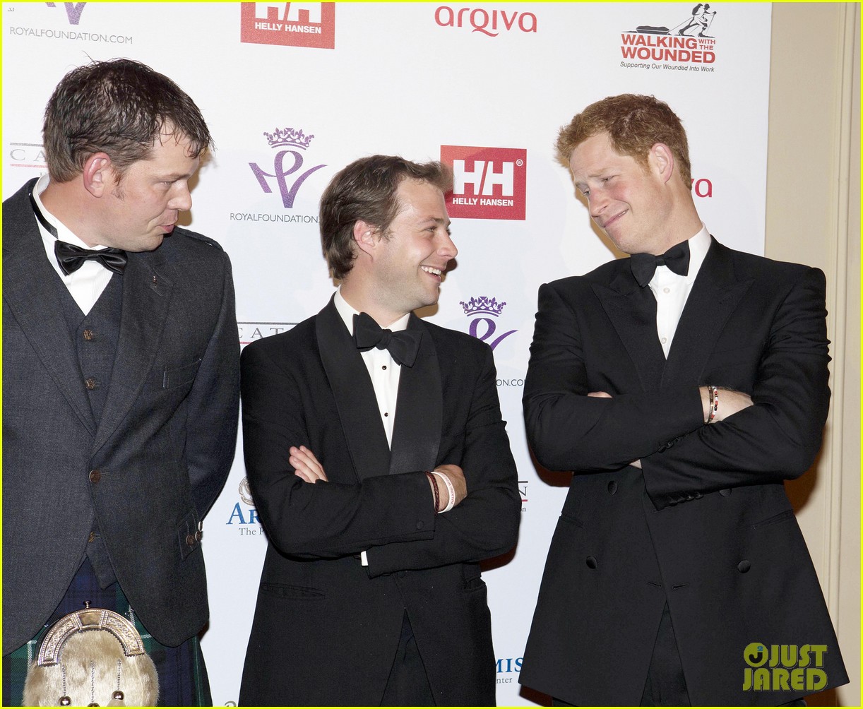 Prince Harry & Ellie Goulding: Walking with the Wounded Gala: Photo ...