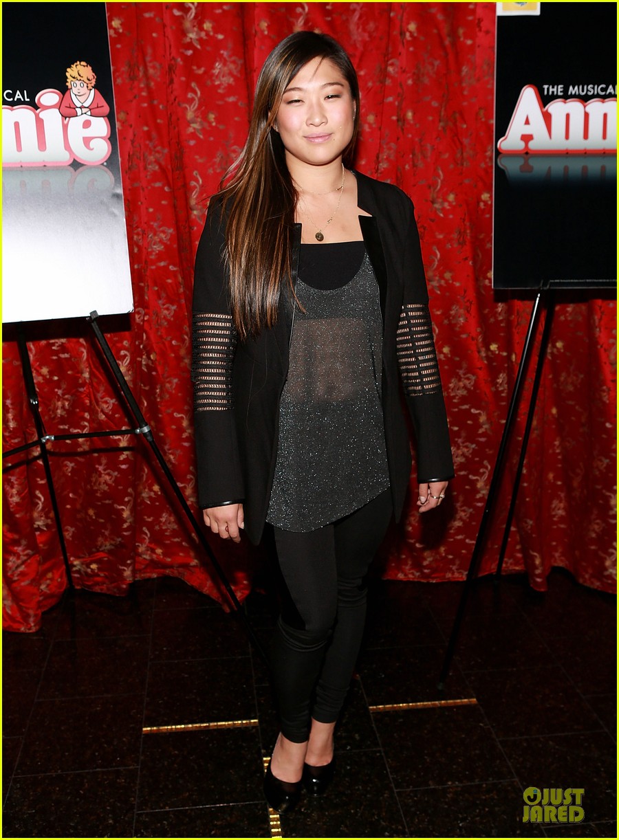 Jenna Ushkowitz: 'Annie' Musical After Party with 'Glee' Cast!: Photo ...