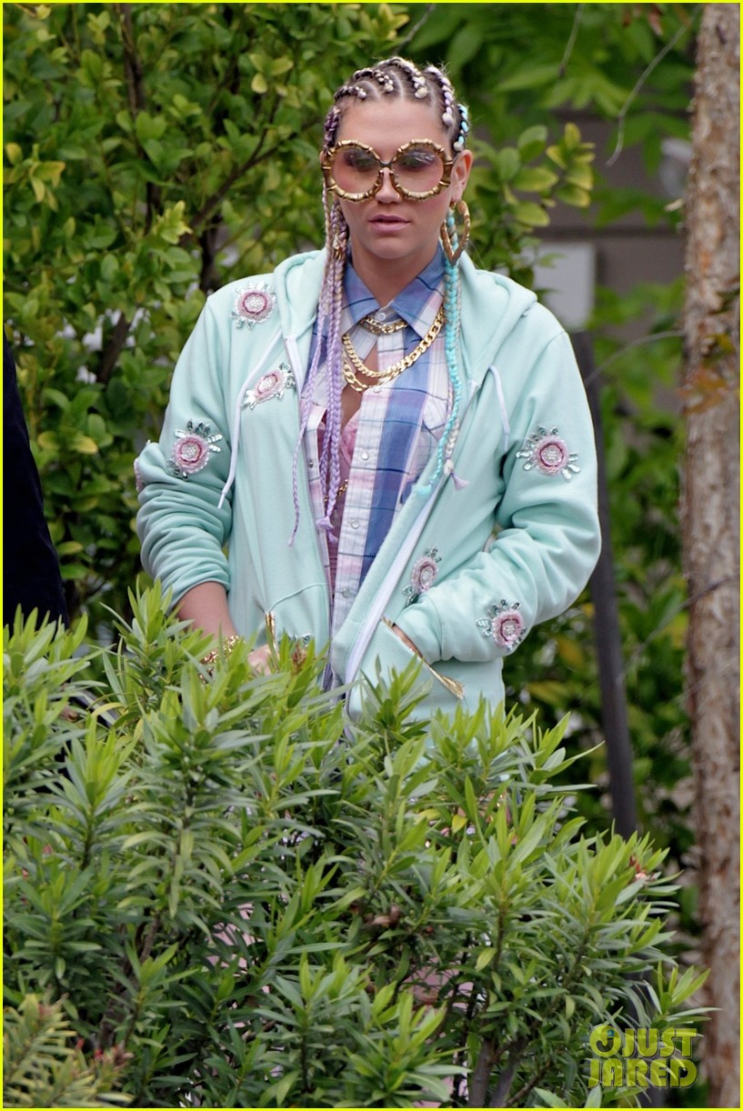 Ke$ha: Cornrows on 'Crazy Kids' Music Video Set!: Photo 2867462 | Kesha ...