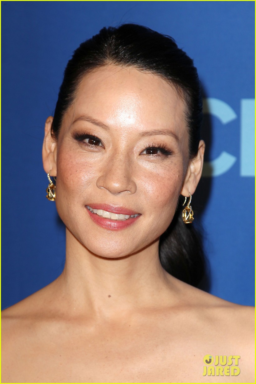 Lucy Liu & Jonny Lee Miller: CBS Upfront & 'The Talk' Guest!: Photo 2871382 | Aisha Tyler, Chris ...