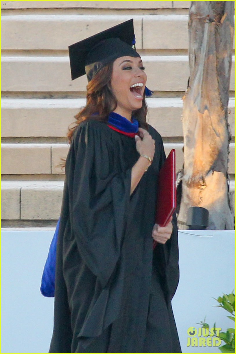 Eva Longoria Graduates with a Master's Degree from CSU!: Photo 2876531 ...