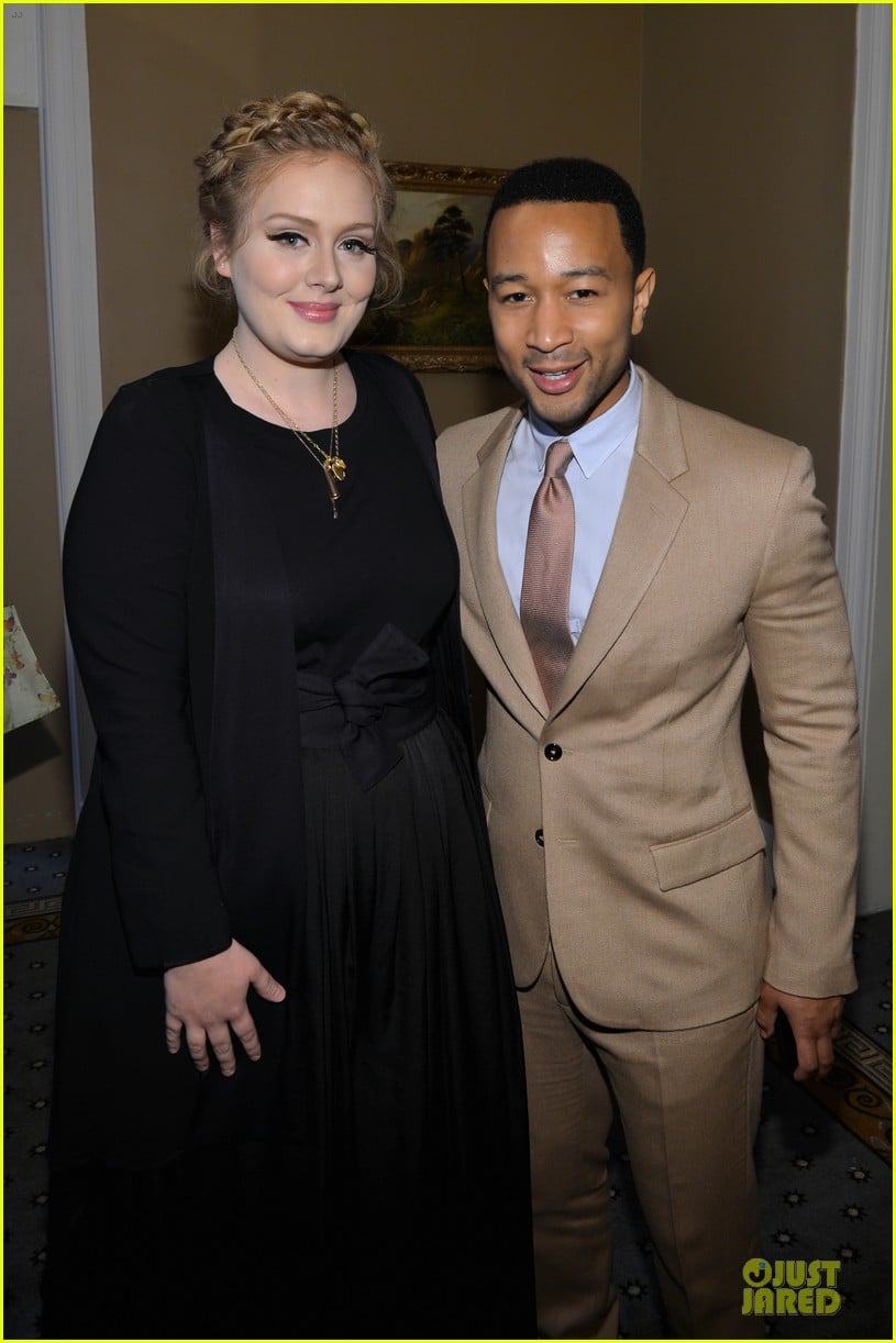 Adele & John Mayer: Rob Stringer Music Visionary Luncheon!: Photo 2895947 | Adele, Darren Criss ...