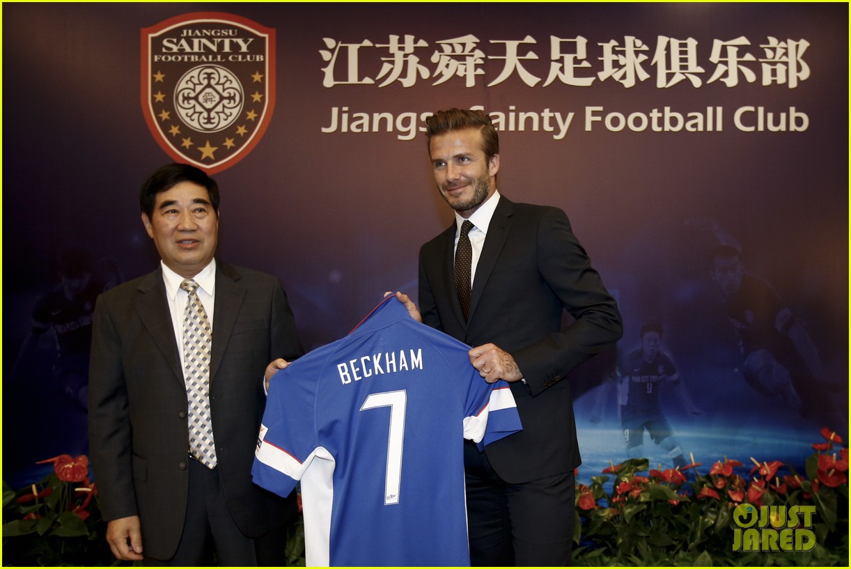 David Beckham Visits China!: Photo 2893633 | David Beckham Photos ...