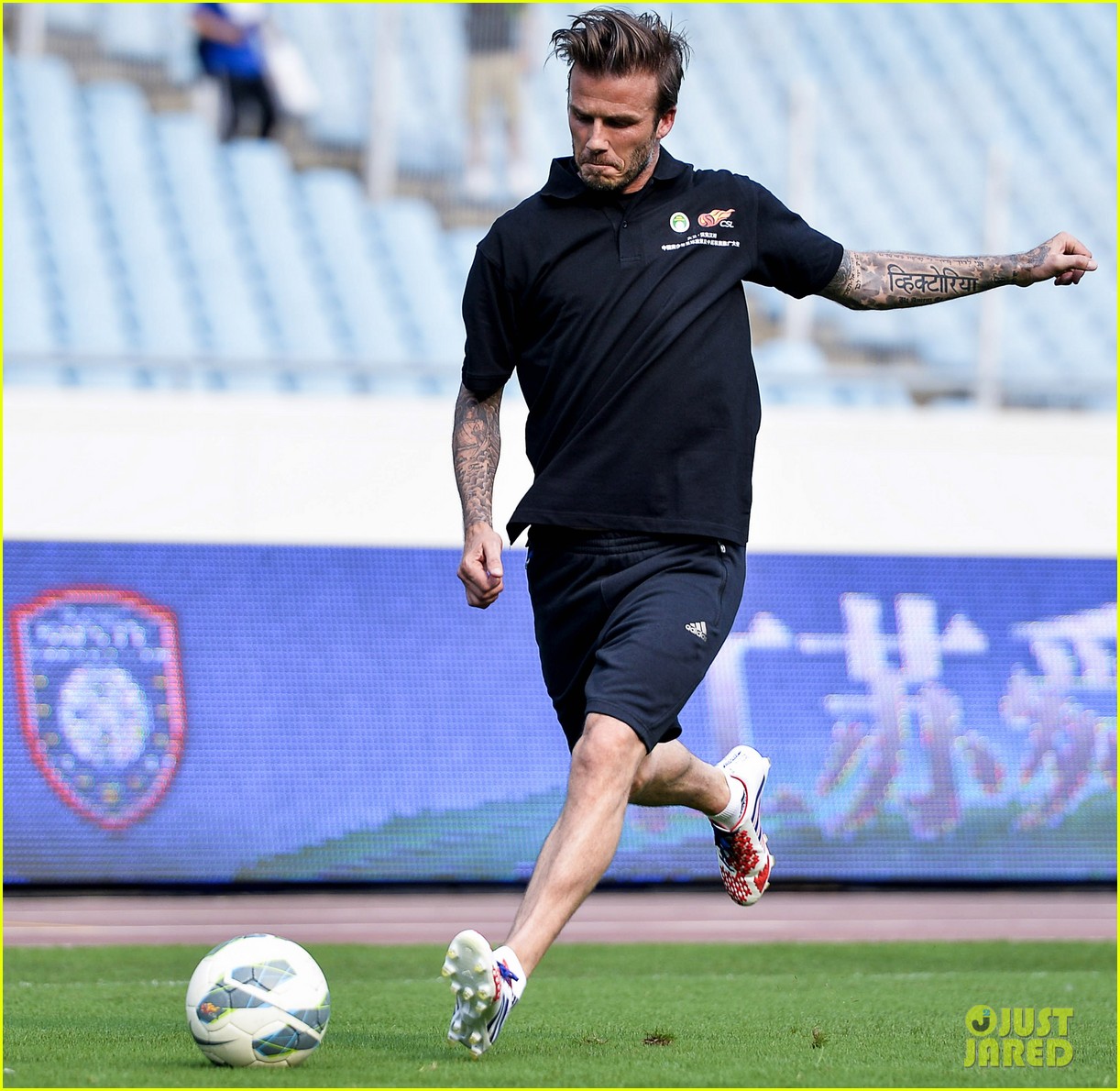 David Beckham Visits China!: Photo 2893635 | David Beckham Photos ...