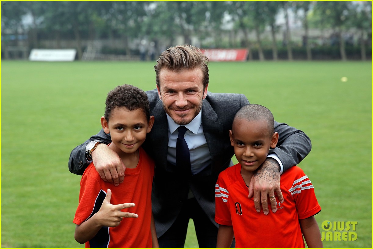 David Beckham's Third Day of China Visit!: Photo 2894403 | David ...