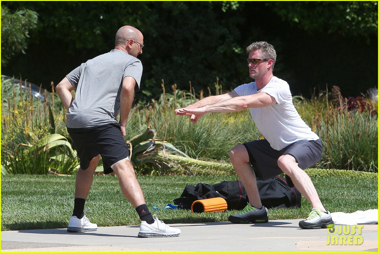 Eric Dane: Push-Ups with Daughter Billie!: Photo 2897070 | Billie Dane ...