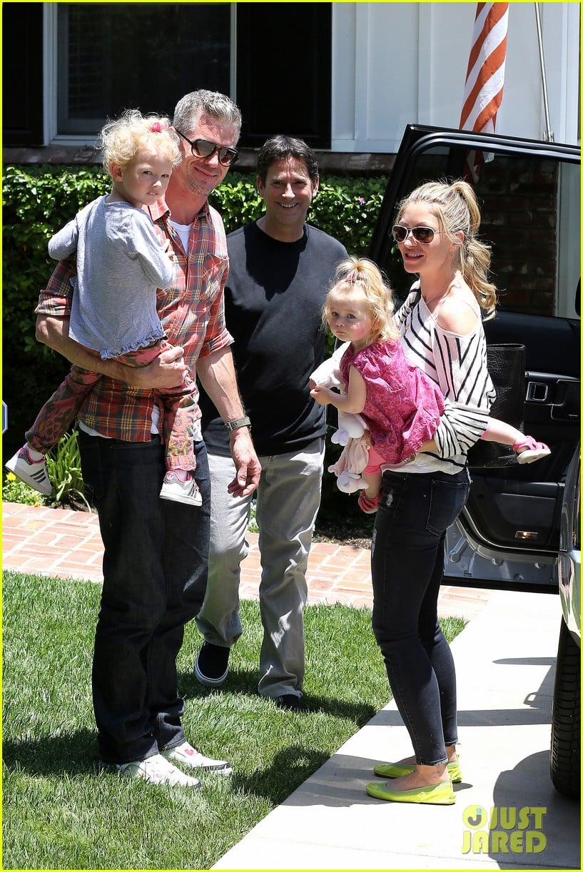 Eric Dane & Rebecca Gayheart Spend Sunday with the Girls: Photo 2882788 ...