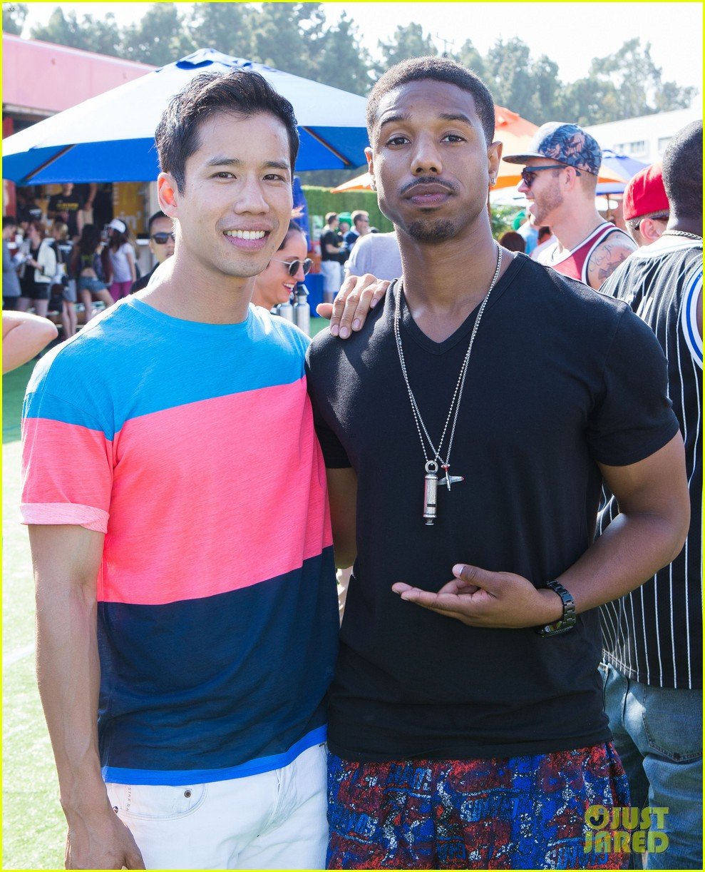 Maika Monroe & Michael B. Jordan: Just Jared's Summer Kick-Off Party ...