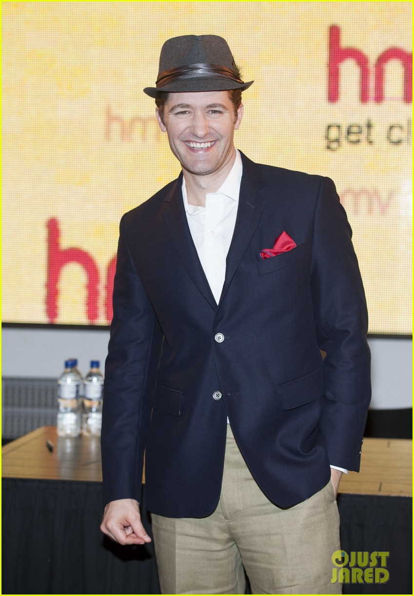 Matthew Morrison: 'Where it All Began' Promotion in London!: Photo ...
