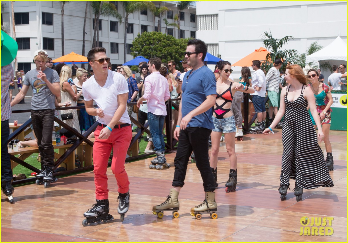 Chord Overstreet: Surfs Up at Just Jared's Summer Kick-Off Party with ...