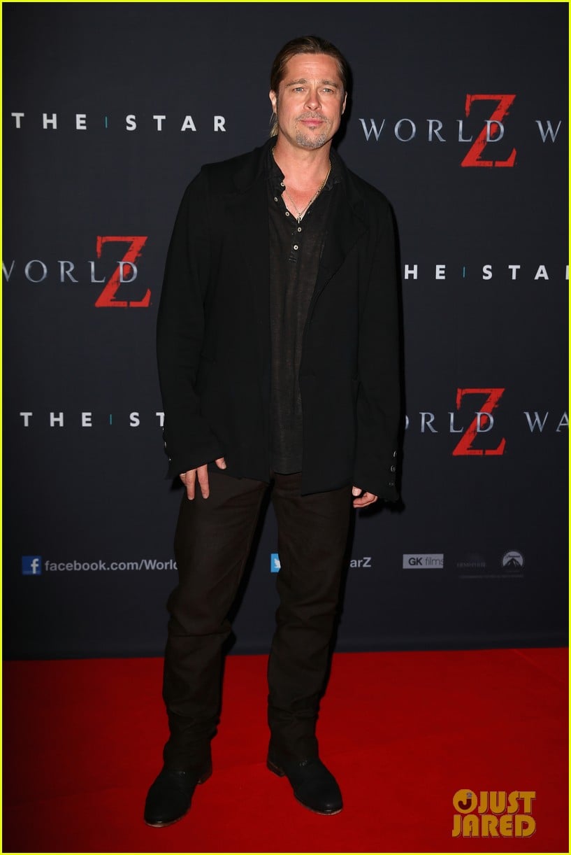 Brad Pitt: 'World War Z' Australian Premiere!: Photo 2887565 | Brad ...