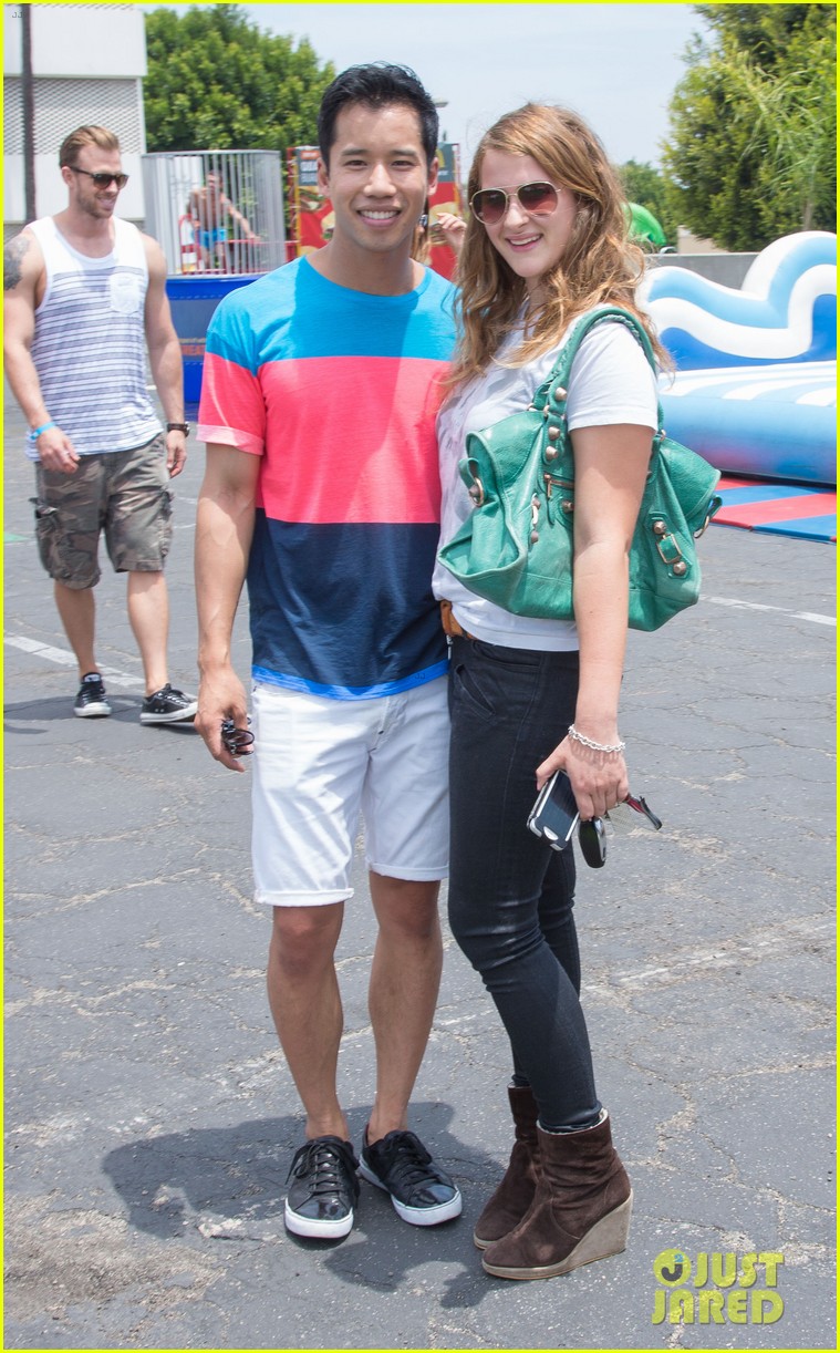 Topher Grace & Garrett Clayton: Just Jared's Summer Kick-Off Party ...