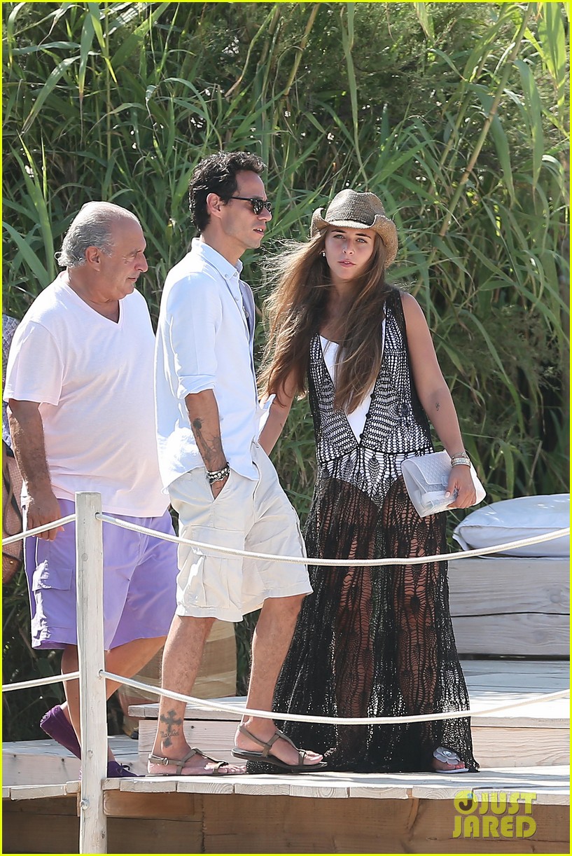 Marc Anthony & Chloe Green: Club 55 in Saint-Tropez!: Photo 2905070 ...