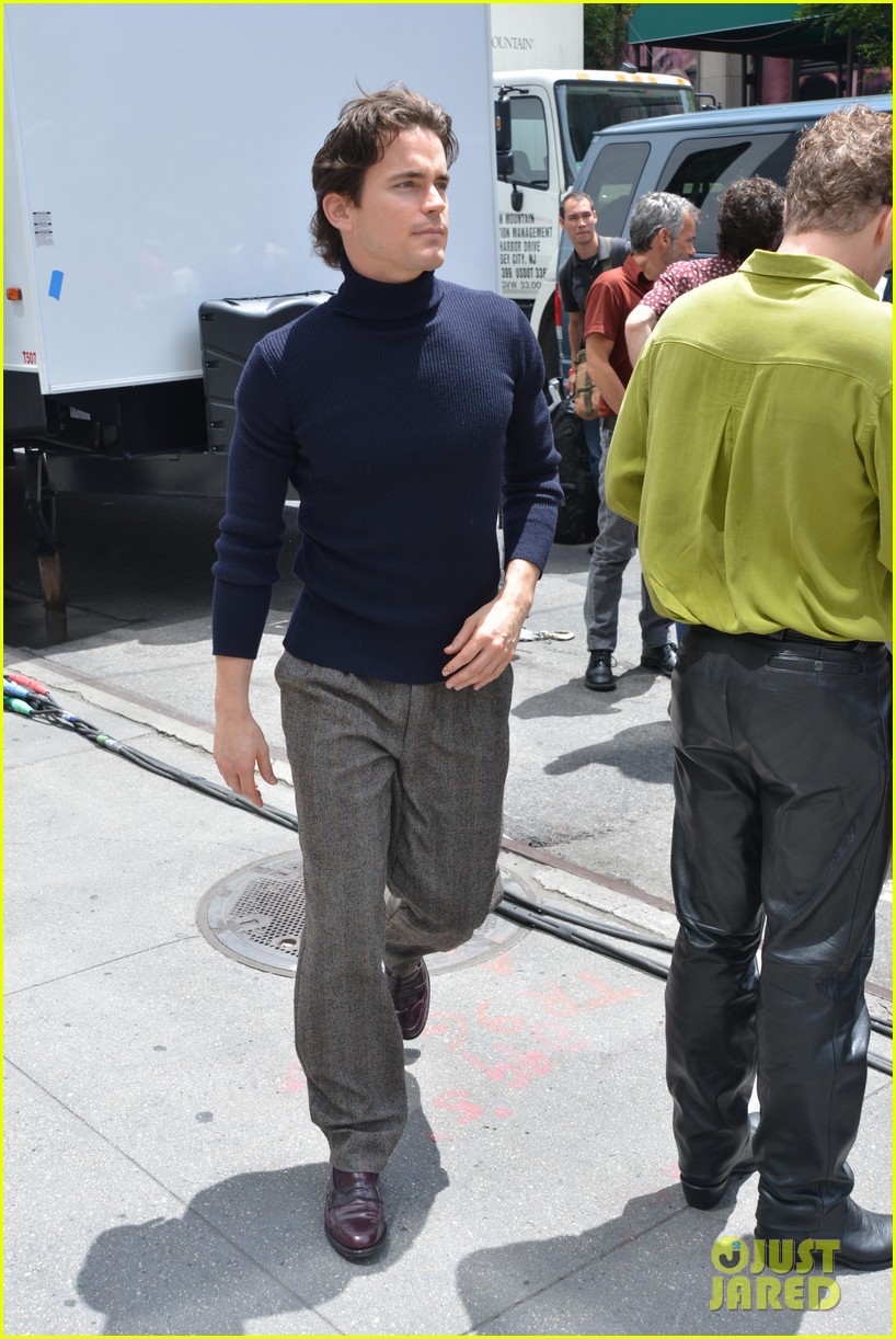 Matt Bomer & Taylor Kitsch Film 'Normal Heart' in New York City: Photo ...