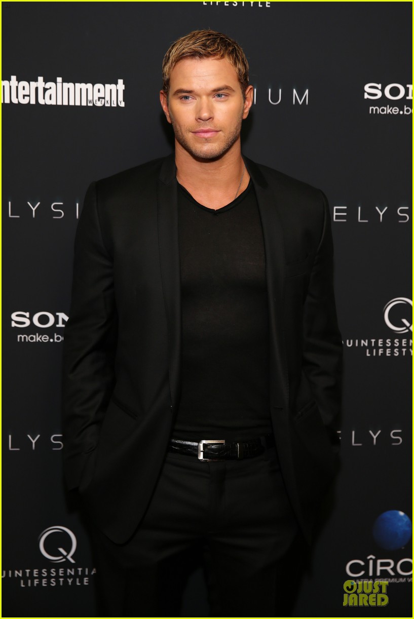 Matt Damon & Kellan Lutz: 'Elysium' NYC Screening!: Photo 2920502 ...