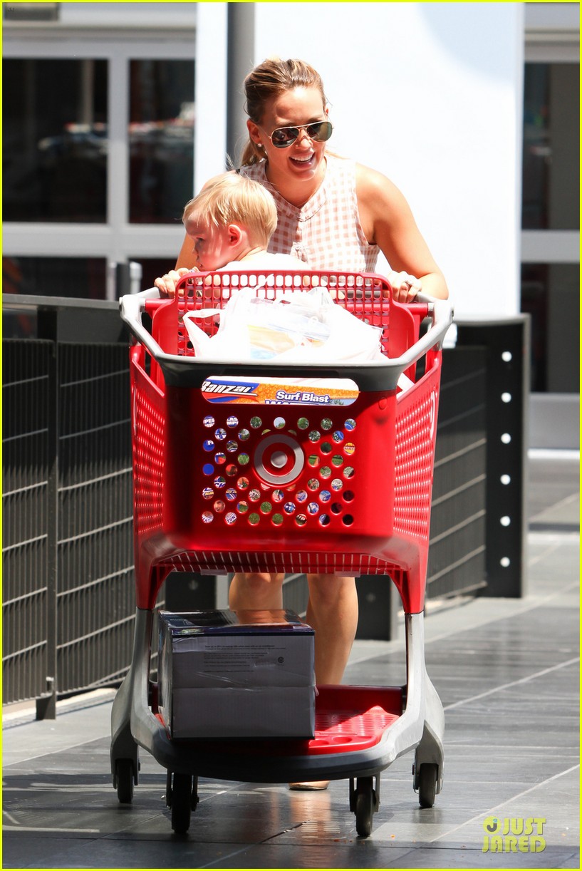 Hilary Duff Targets Pacifier Loving Luca!: Photo 2901414 | Celebrity ...