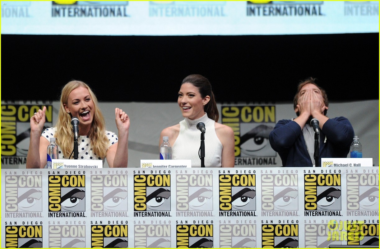 Michael C. Hall & Jennifer Carpenter: 'Dexter' Comic-Con Panel!: Photo ...