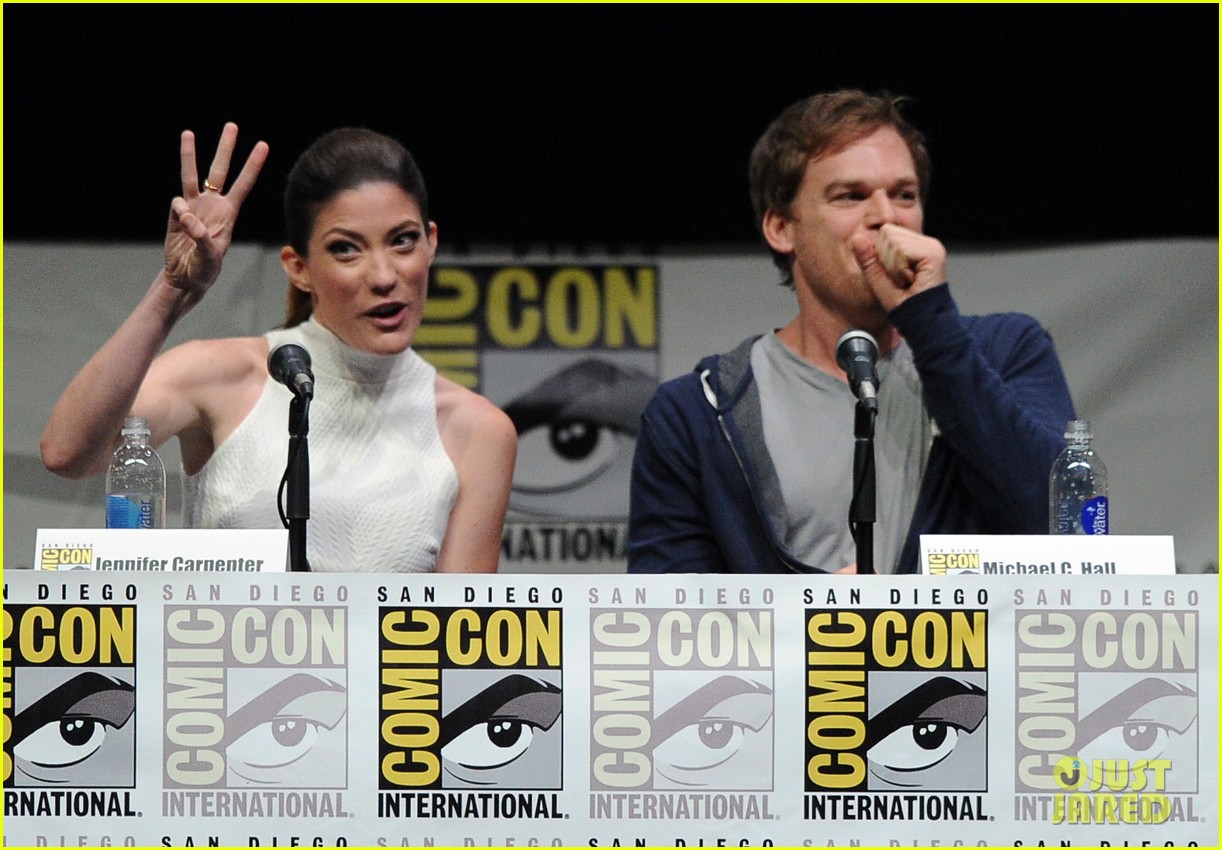 Michael C. Hall & Jennifer Carpenter: 'Dexter' Comic-Con Panel!: Photo ...