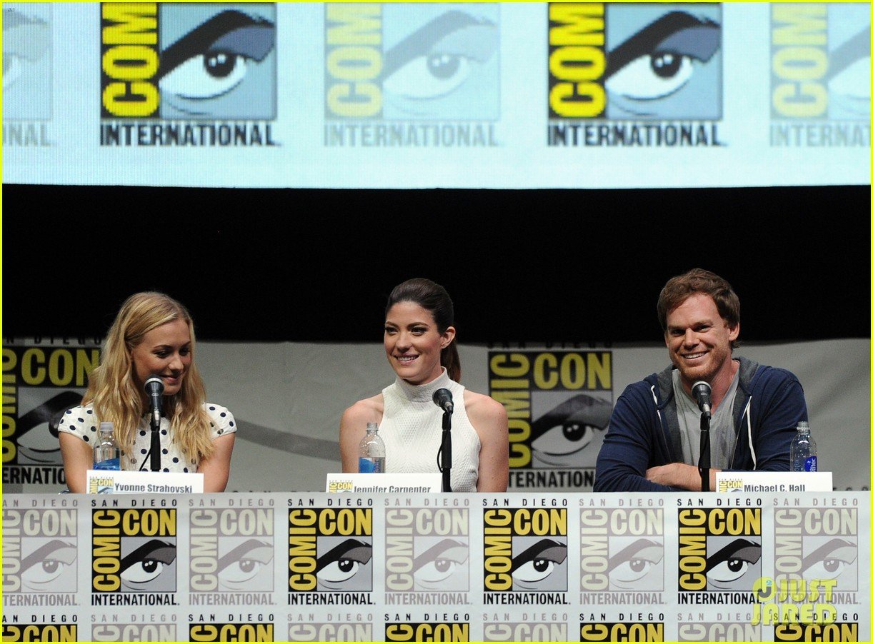 Michael C. Hall & Jennifer Carpenter: 'Dexter' Comic-Con Panel!: Photo ...