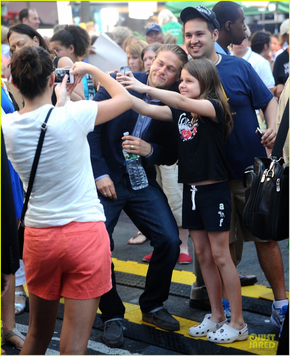 Charlie Hunnam: 'Pacific Rim' NYC Promotion!: Photo 2906355 | Charlie ...