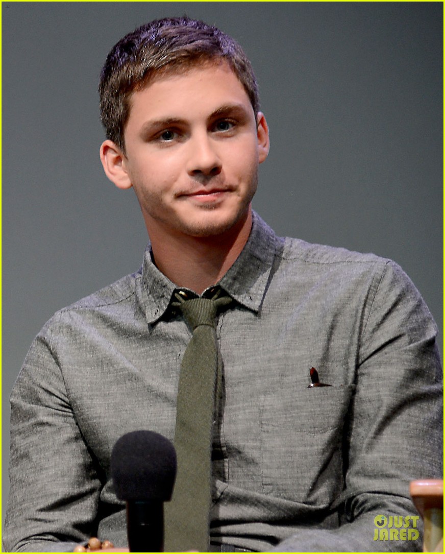 Logan Lerman & Alexandra Daddario: 'Percy Jackson' Promo at Apple ...