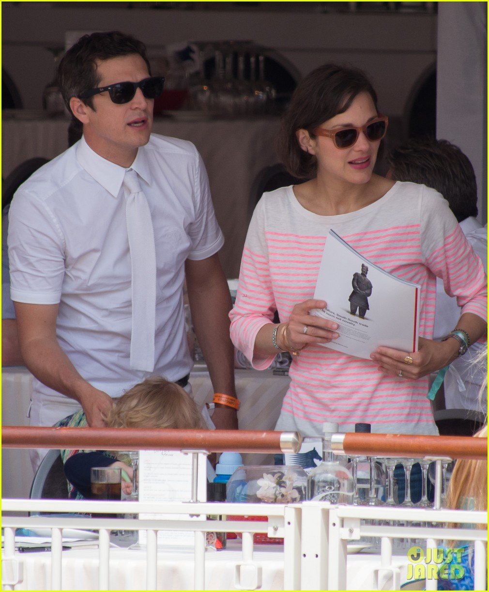 Marion Cotillard & Guillaume Canet: Monaco Jumping Show with Marcel ...