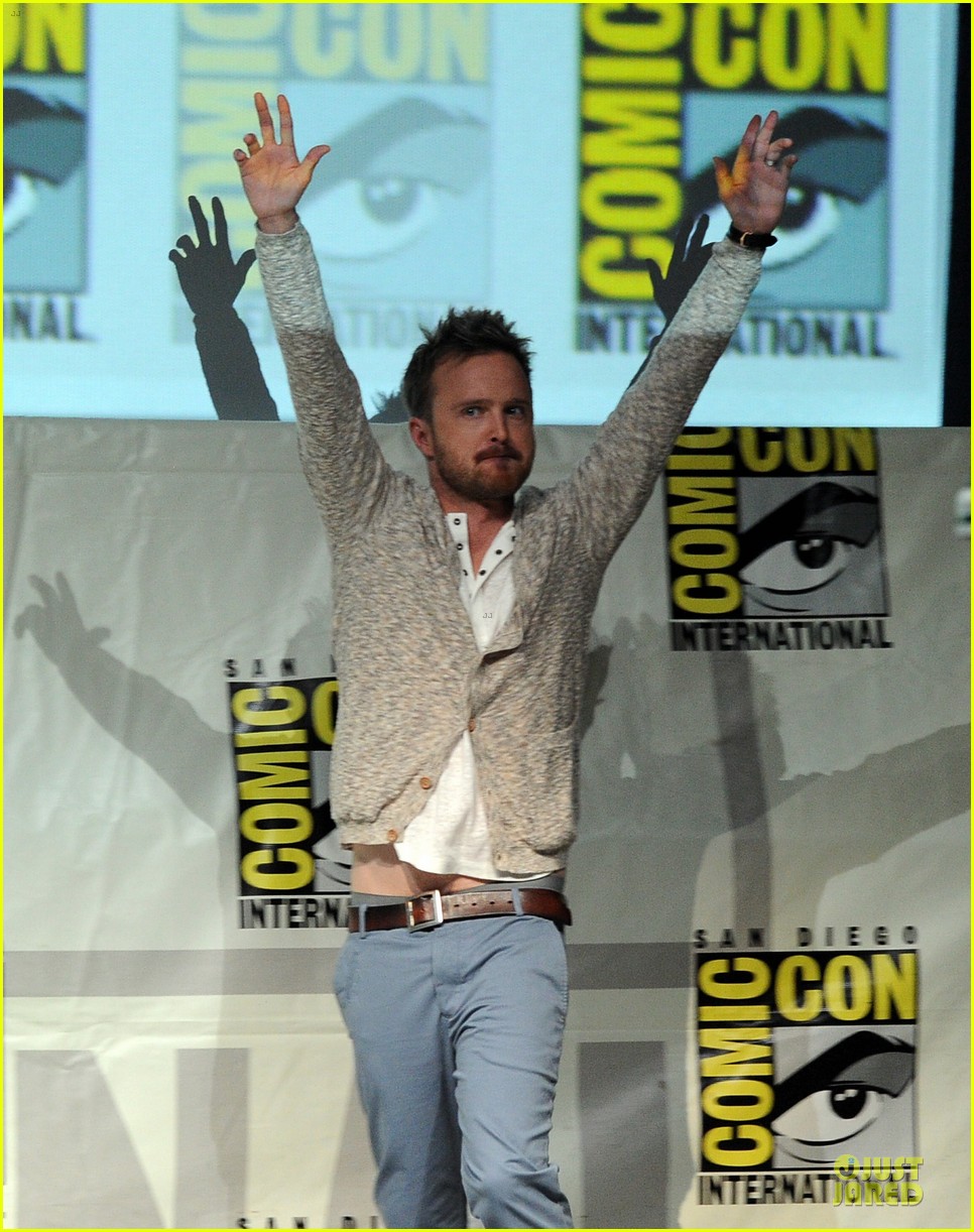 Aaron Paul & Bryan Cranston: 'Breaking Bad' at Comic-Con!: Photo ...