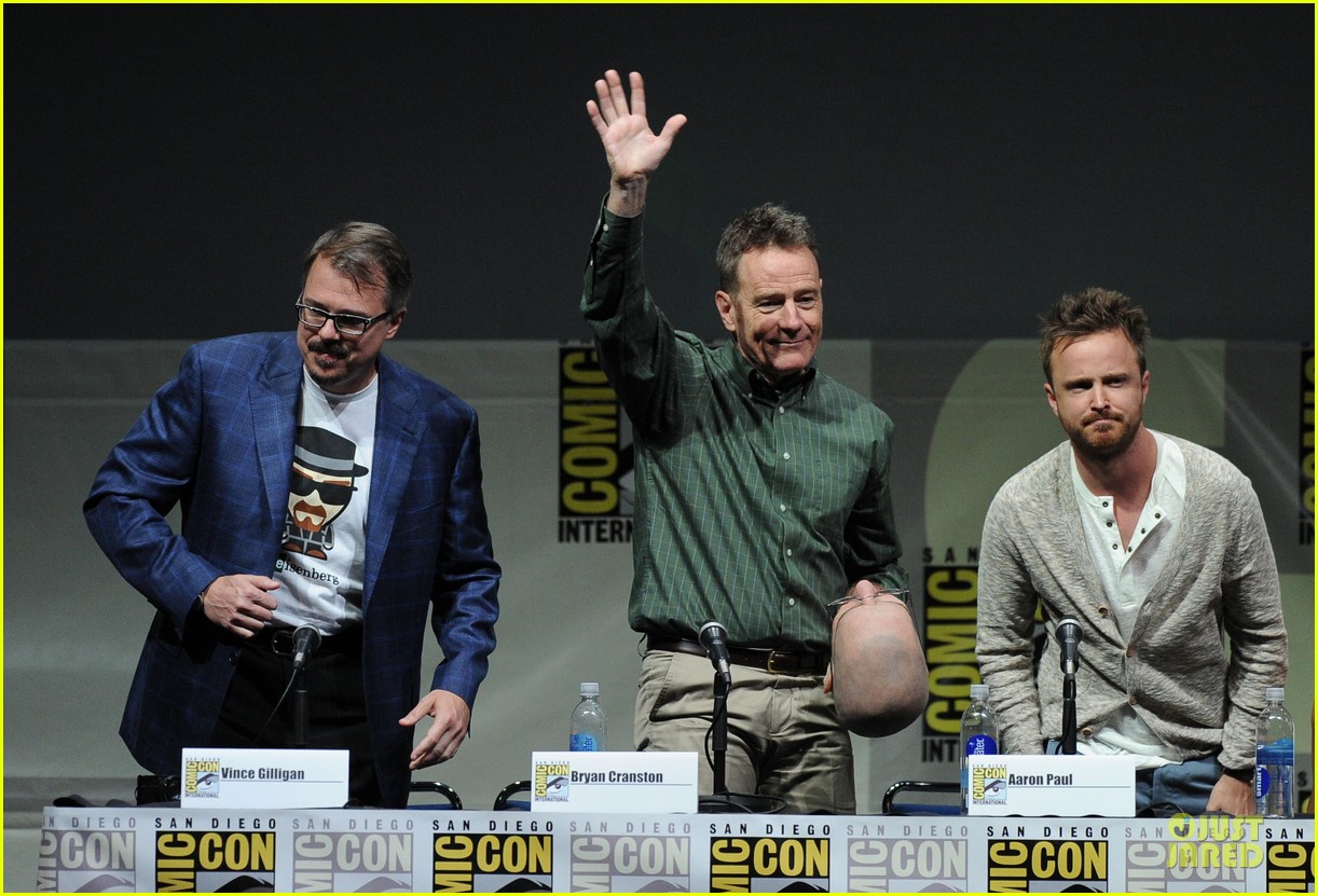 Aaron Paul & Bryan Cranston: 'Breaking Bad' at Comic-Con!: Photo ...