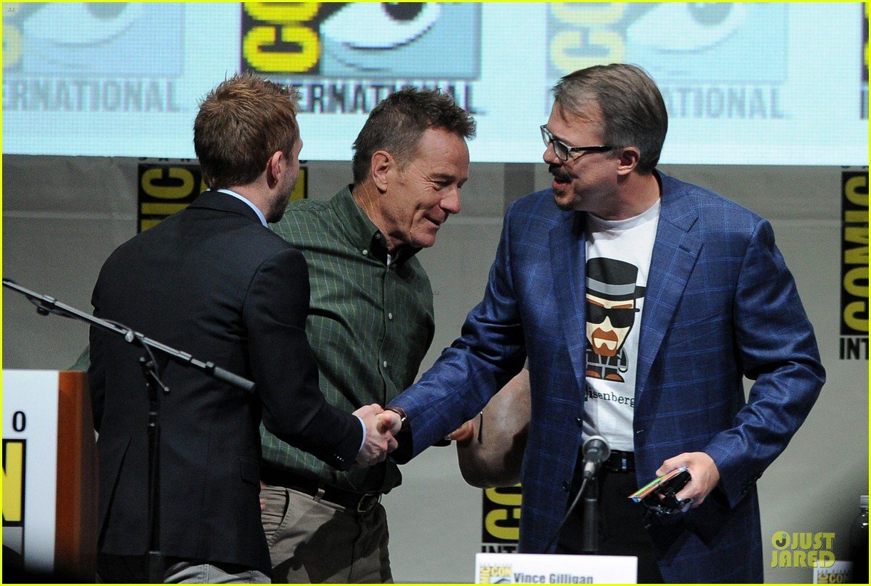 Aaron Paul & Bryan Cranston: 'Breaking Bad' at Comic-Con!: Photo ...