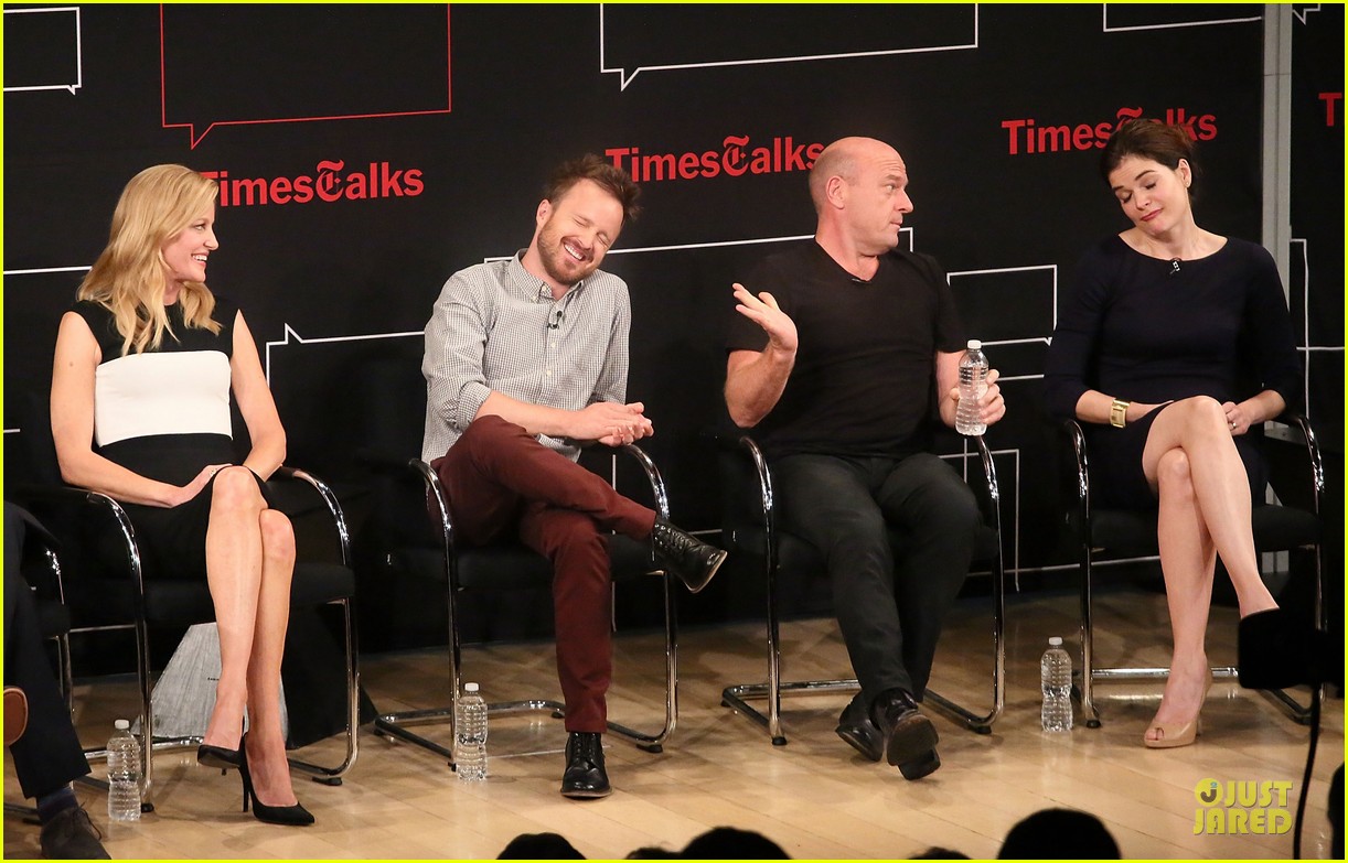 Aaron Paul & Bryan Cranston: 'Breaking Bad' Promo at TimesTalk!: Photo ...