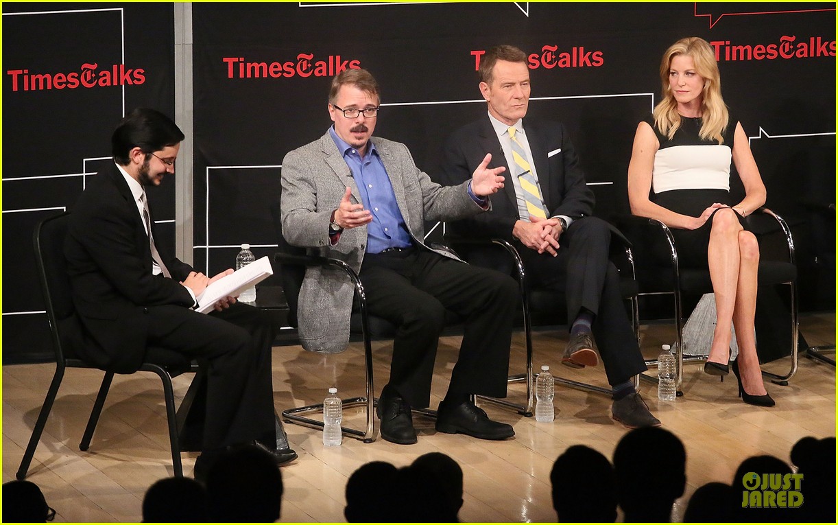 Aaron Paul & Bryan Cranston: 'Breaking Bad' Promo at TimesTalk!: Photo ...