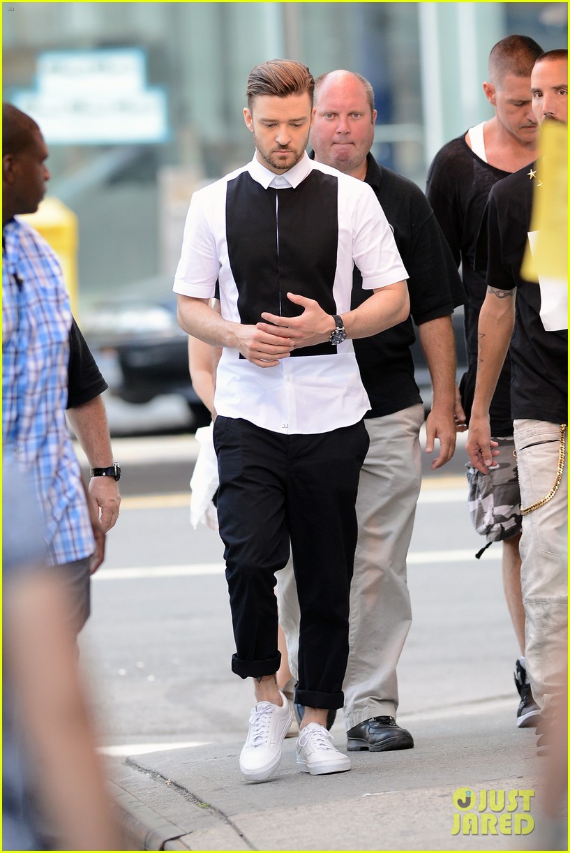 Justin Timberlake Films New Music Video in New York City!: Photo ...
