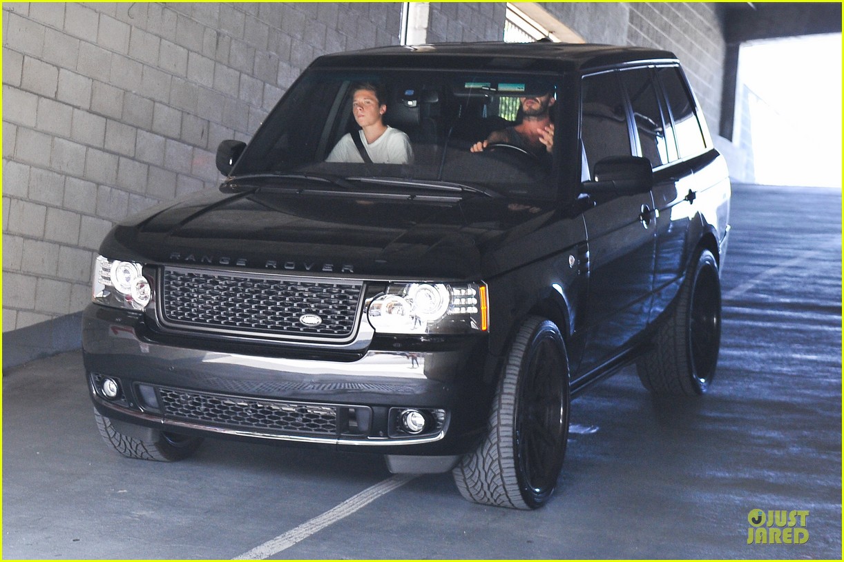 David Beckham Range Rover