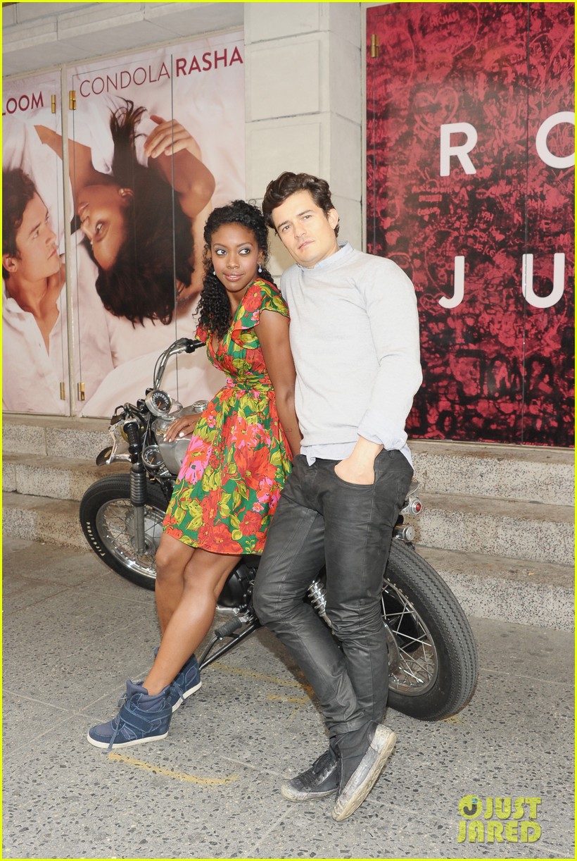 Orlando Bloom: 'Romeo & Juliet' Photo Call with Condola Rashad!: Photo ...