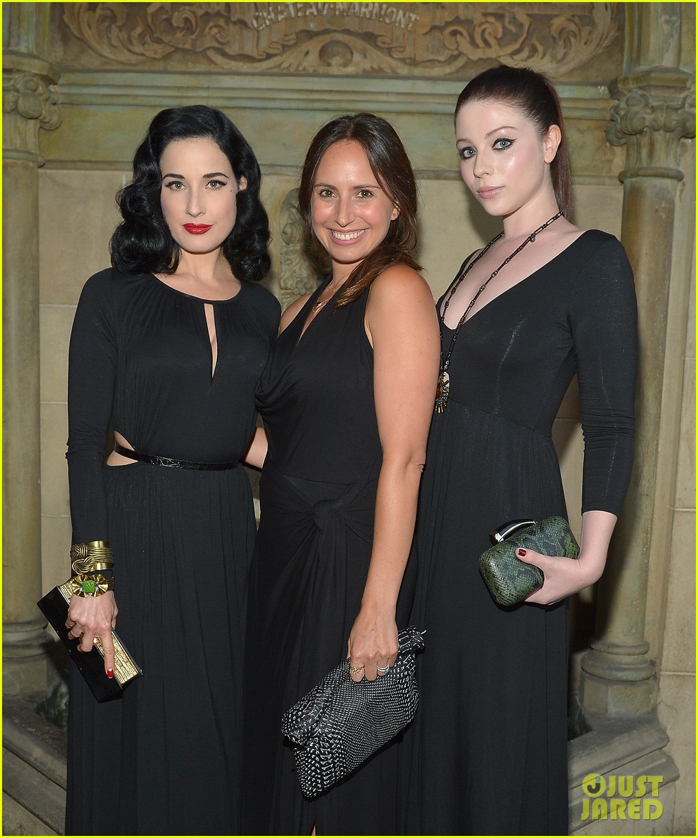 Dita Von Teese & Michelle Trachtenberg: Rachel Pally Collection Party ...