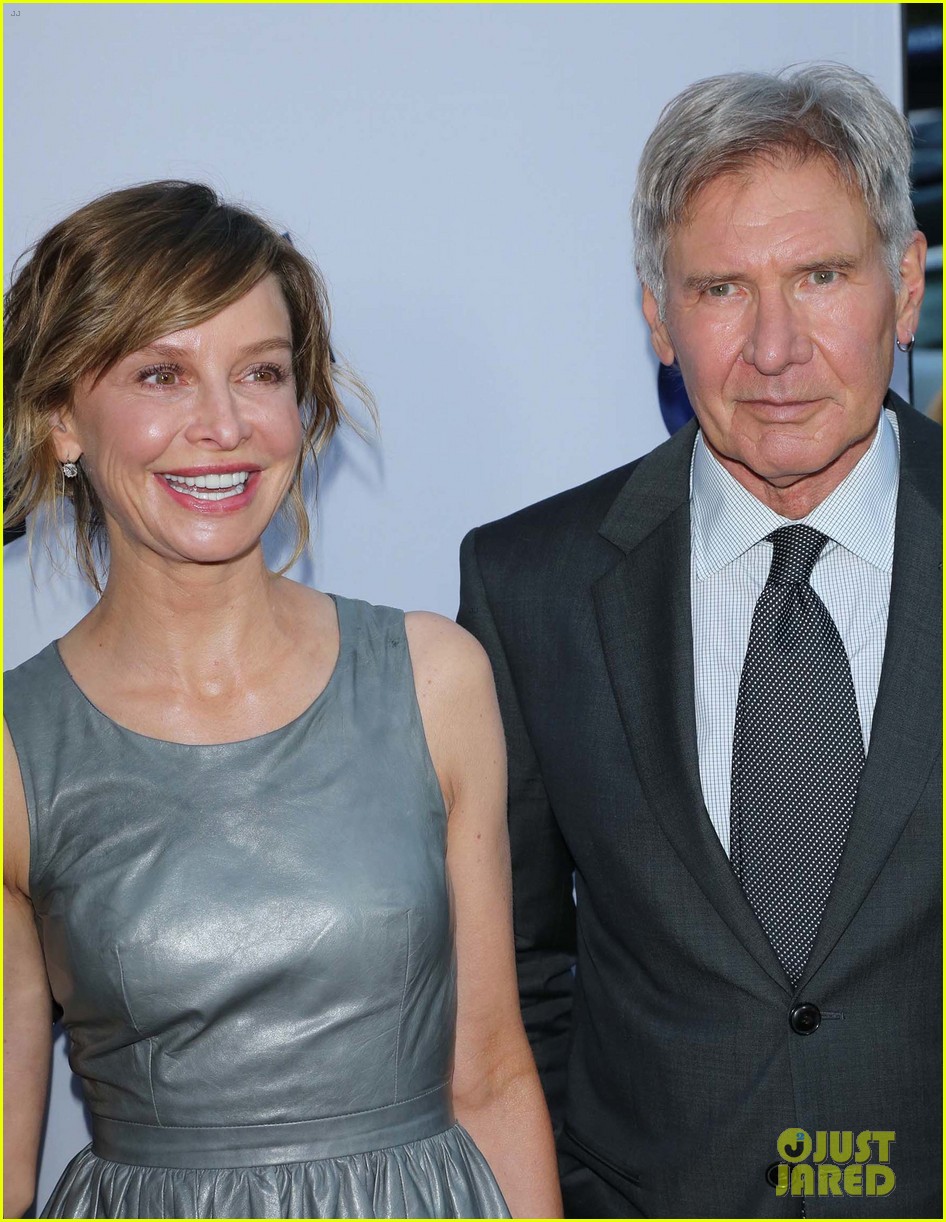 Harrison Ford: 'Paranoia' Premiere with Calista Flockhart!: Photo ...