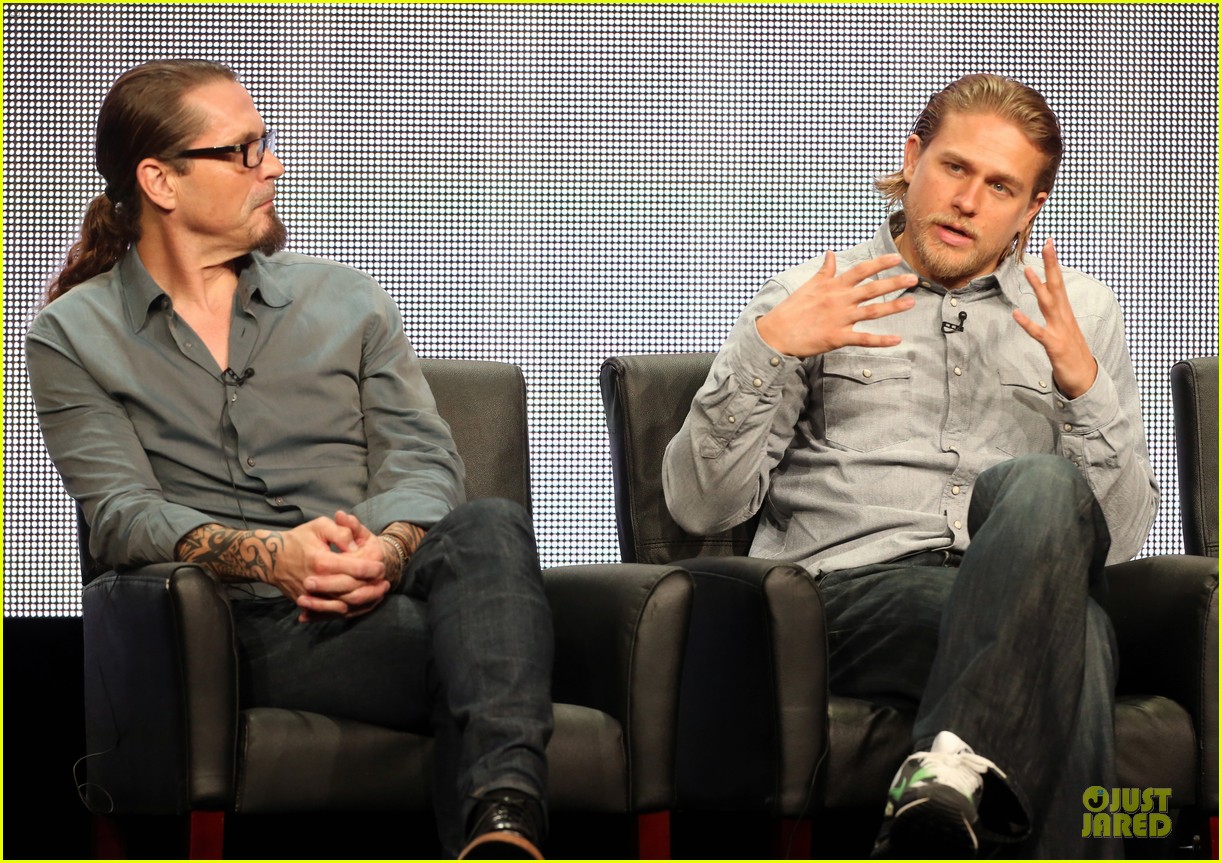 Charlie Hunnam: 'Sons of Anarchy' at FX's Summer TCA Tour!: Photo ...