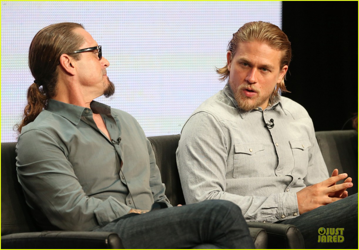Charlie Hunnam: 'Sons of Anarchy' at FX's Summer TCA Tour!: Photo 2922471 | Charlie Hunnam ...