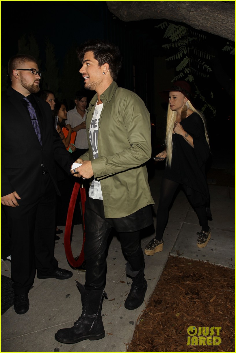 Adam Lambert & Ashley Greene: Hooray Henry's Opening Night!: Photo ...