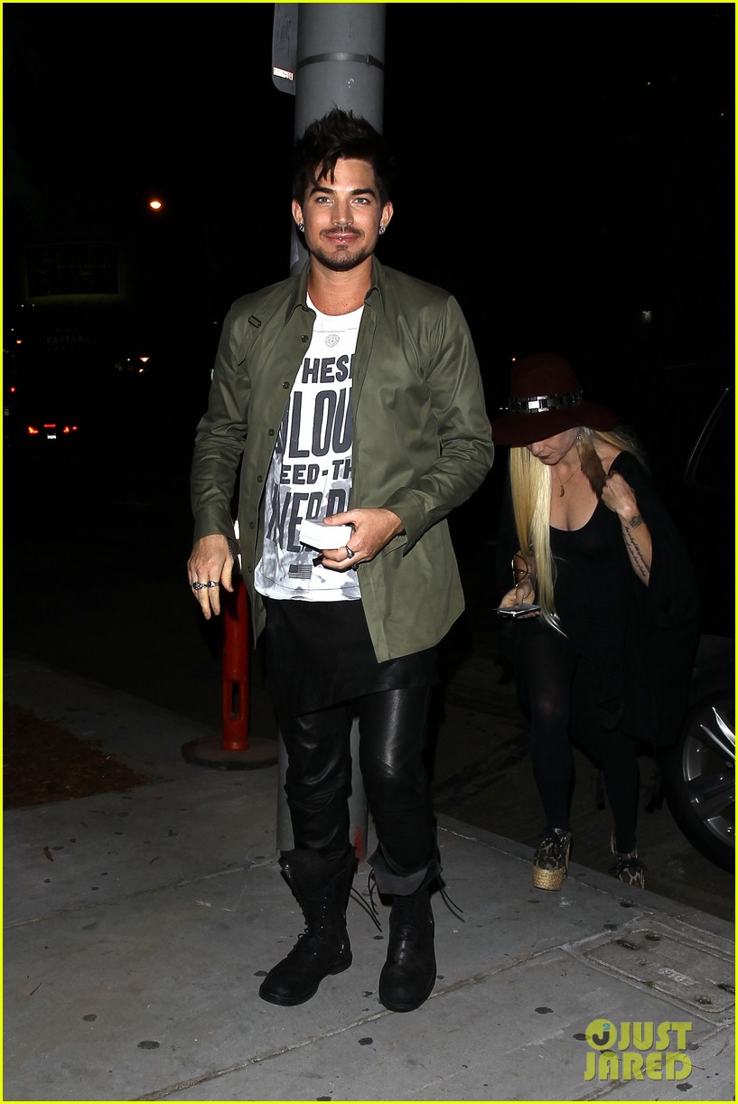 Adam Lambert & Ashley Greene: Hooray Henry's Opening Night!: Photo ...