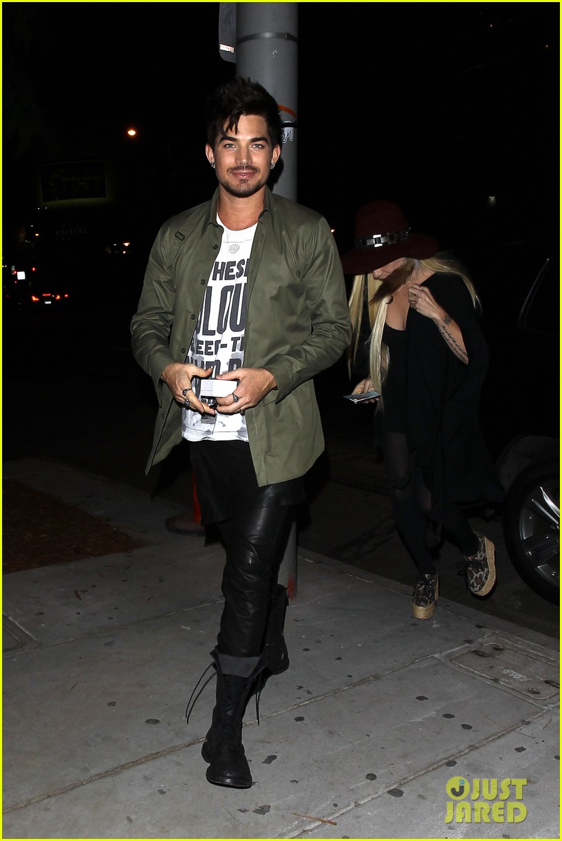 Adam Lambert & Ashley Greene: Hooray Henry's Opening Night!: Photo ...