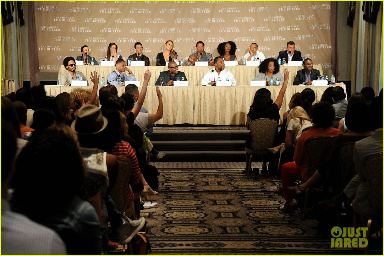 Oprah Winfrey & Mariah Carey: 'The Butler' Press Conference!: Photo ...